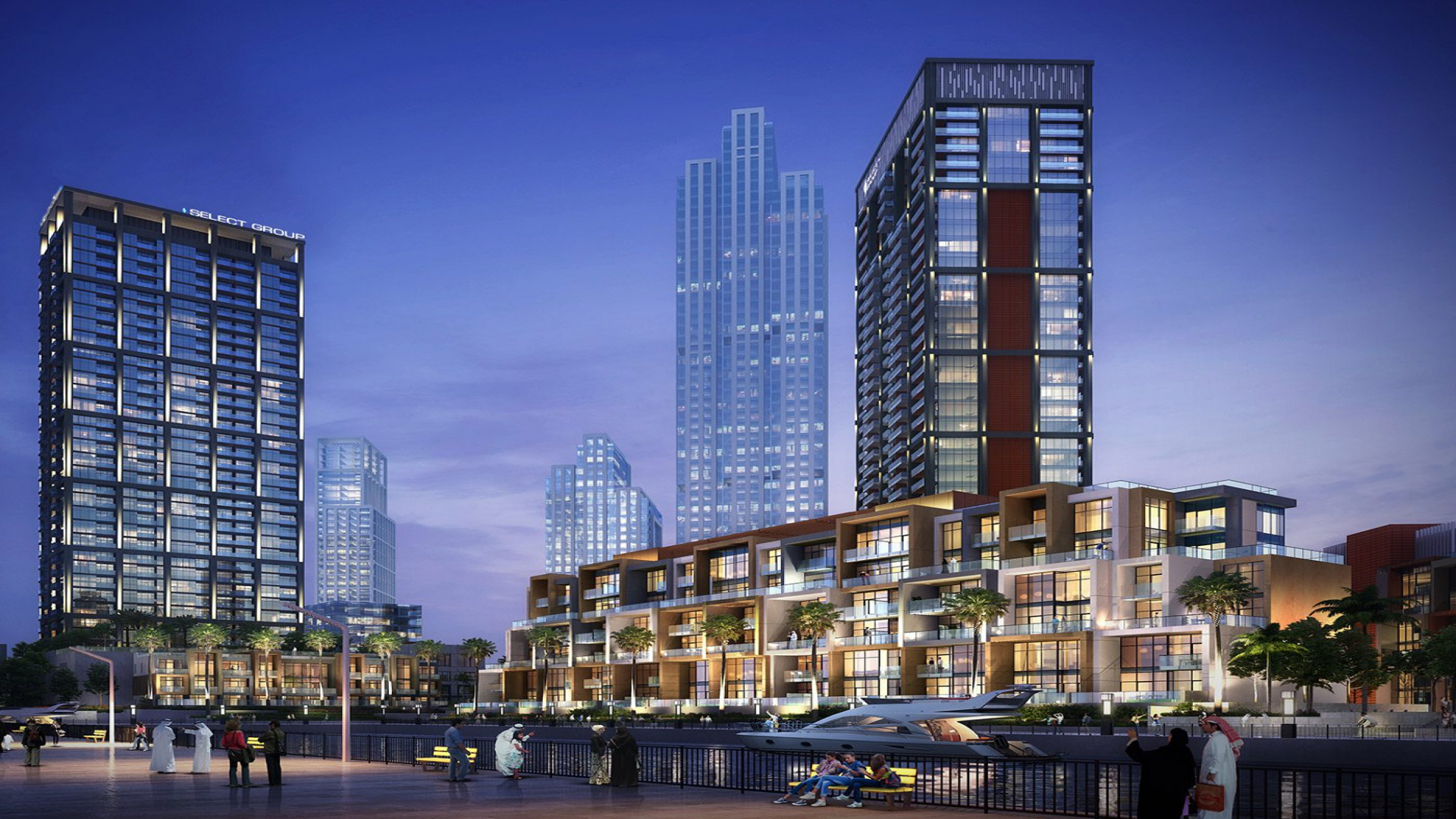 Peninsula is a private residence in Business Bay with a swimming pool ...