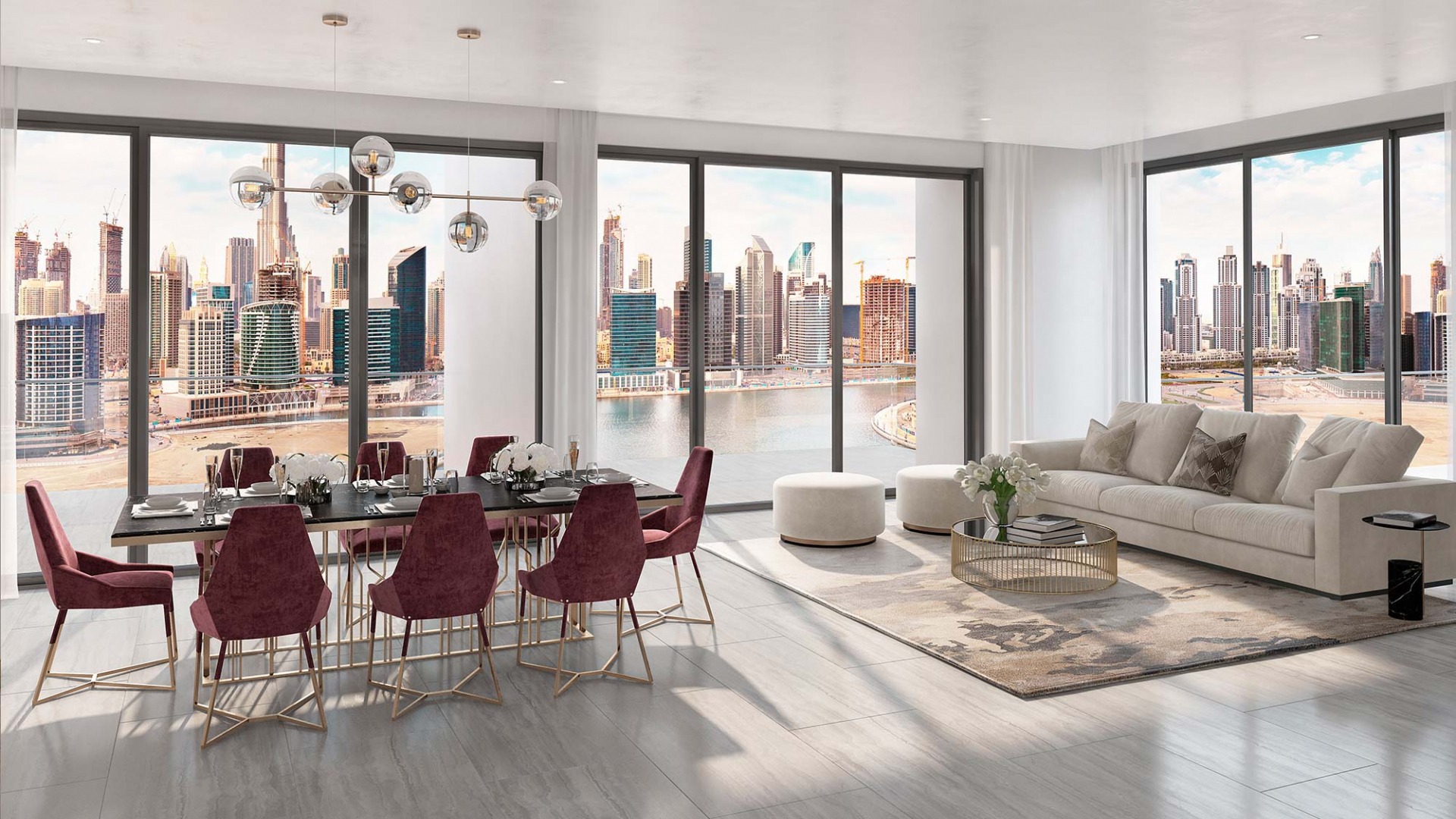 Peninsula is a private residence in Business Bay with a swimming pool ...